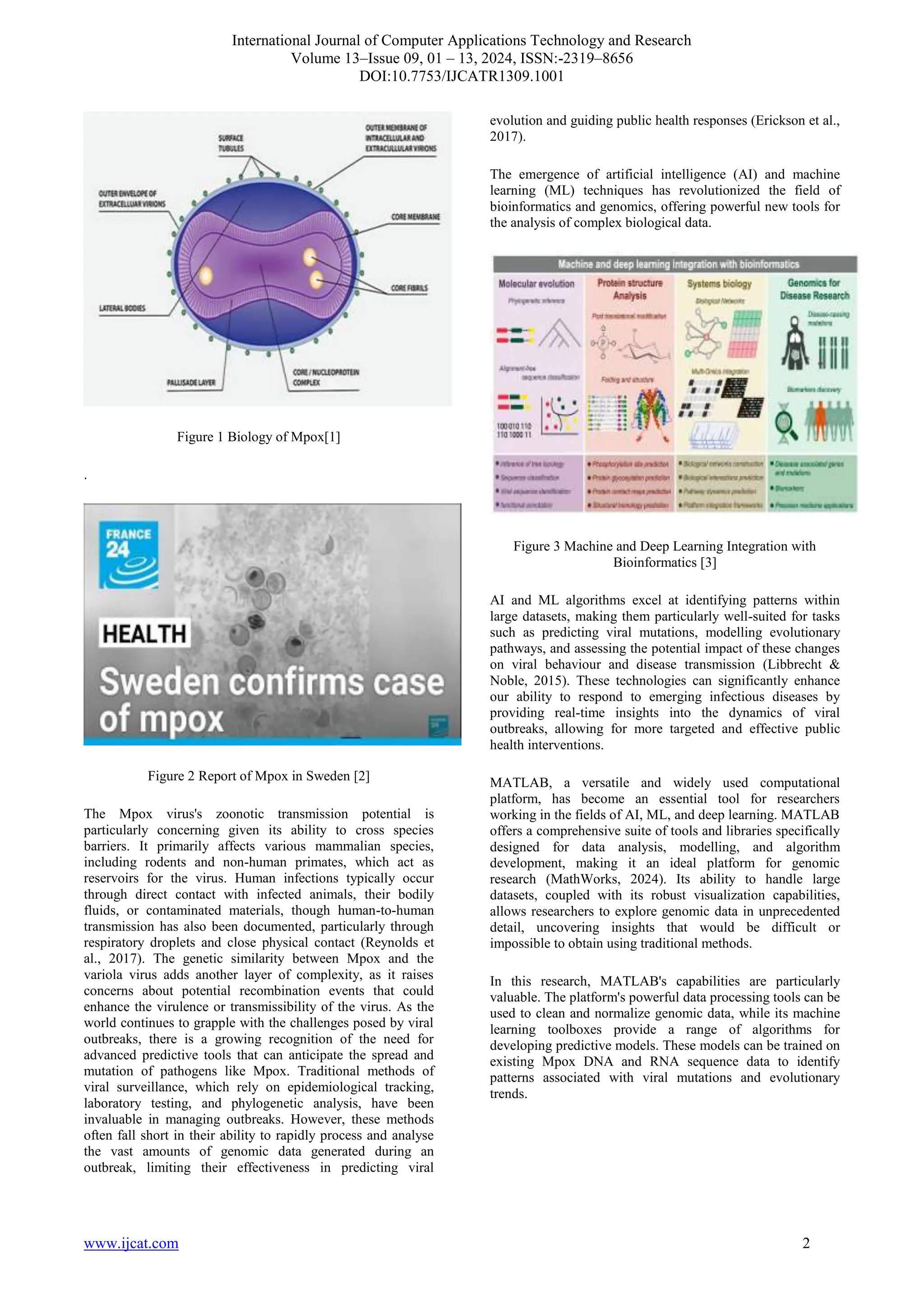 Leveraging AI and Deep Learning in Predictive Genomics for MPOX Virus ...