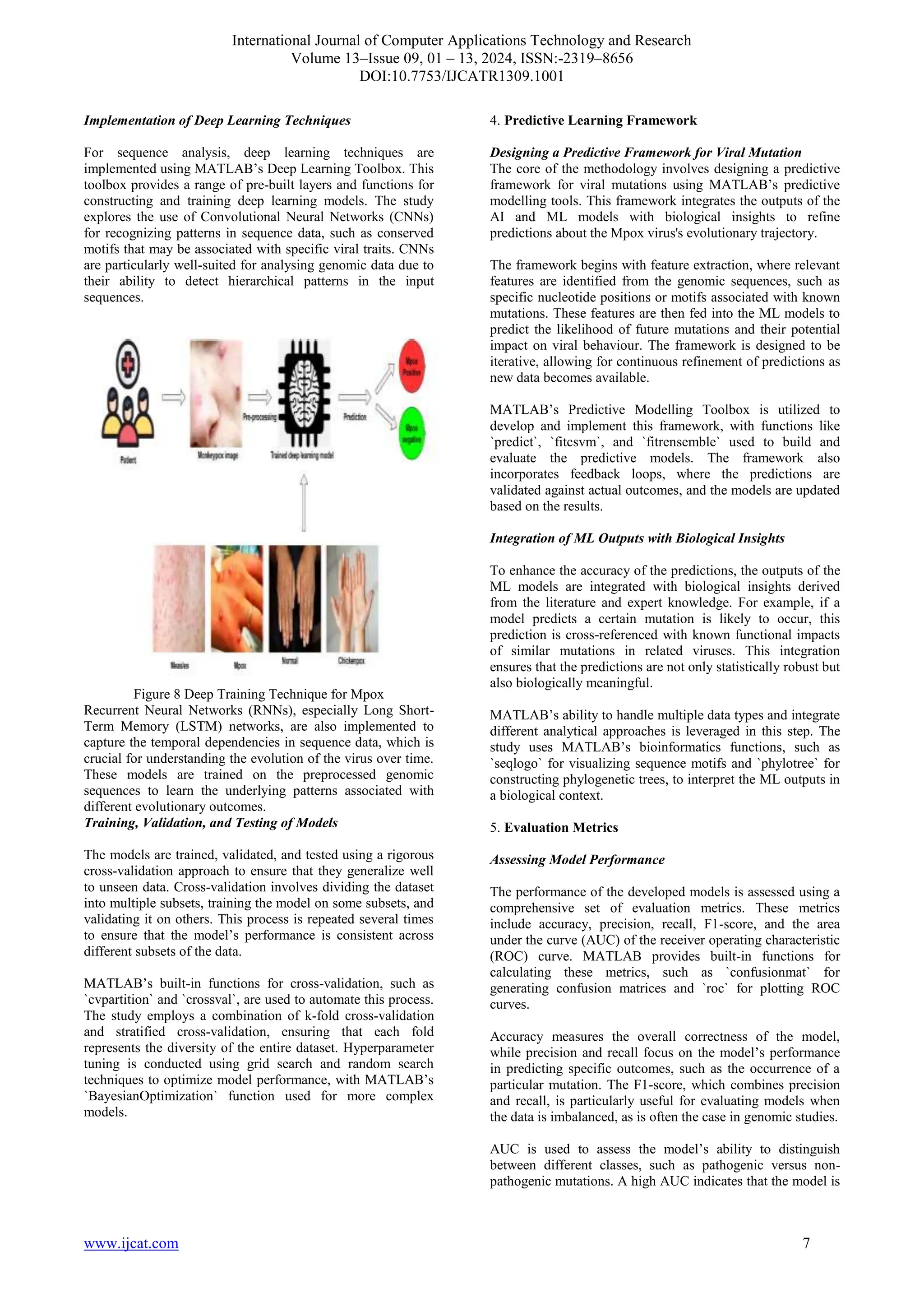 Leveraging AI and Deep Learning in Predictive Genomics for MPOX Virus ...