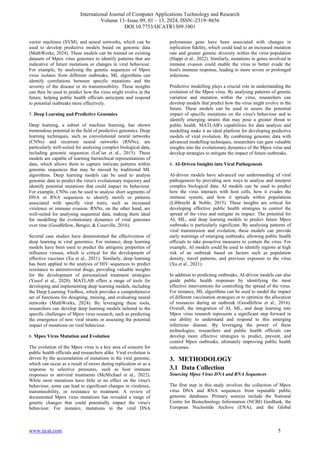 Leveraging AI and Deep Learning in Predictive Genomics for MPOX Virus Research using MATLAB ...