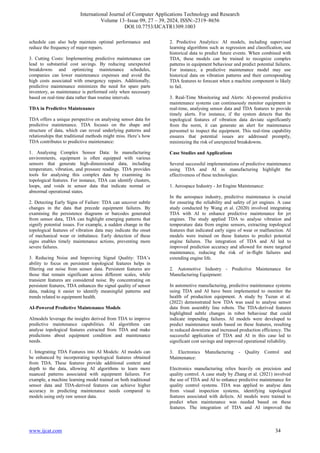 Leveraging Topological Data Analysis and AI for Advanced Manufacturing ...