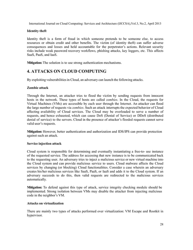 Framework For Secure Cloud Computing Pdf