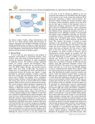 Design and Implementation of a Heterogeneous Distributed Database System for Students Absence ...