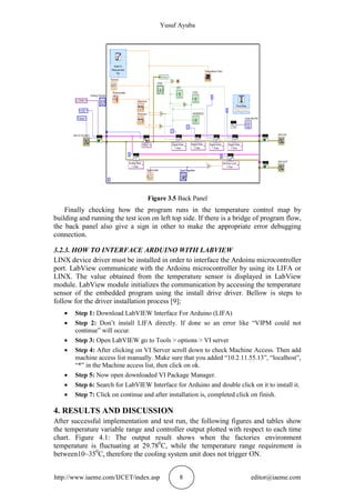 TEMPERATURE CONTROL AND DATA ACQUISITION METHOD FOR FACTORY USING ...