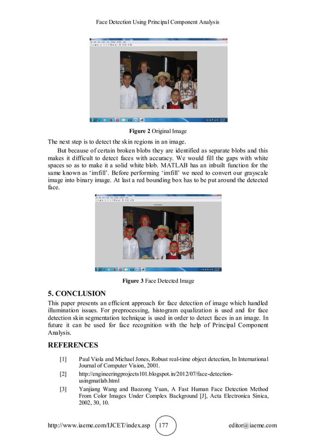 Face Detection Using Principal Component Analysis Pdf