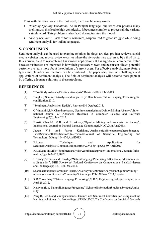 SENTIMENT ANALYSIS APPROACH IN NATURAL LANGUAGE PROCESSING FOR DATA ...