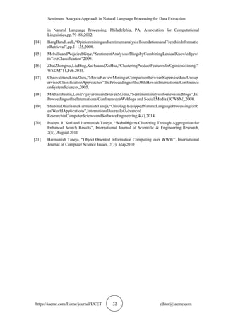 SENTIMENT ANALYSIS APPROACH IN NATURAL LANGUAGE PROCESSING FOR DATA ...