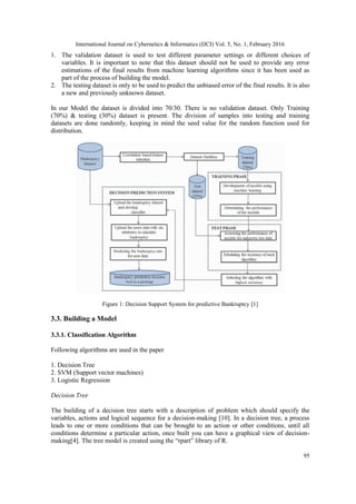 PREDICTING BANKRUPTCY USING MACHINE LEARNING ALGORITHMS | PDF
