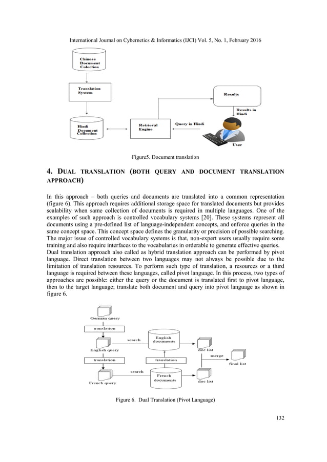 A SURVEY ON CROSS LANGUAGE INFORMATION RETRIEVAL | PDF