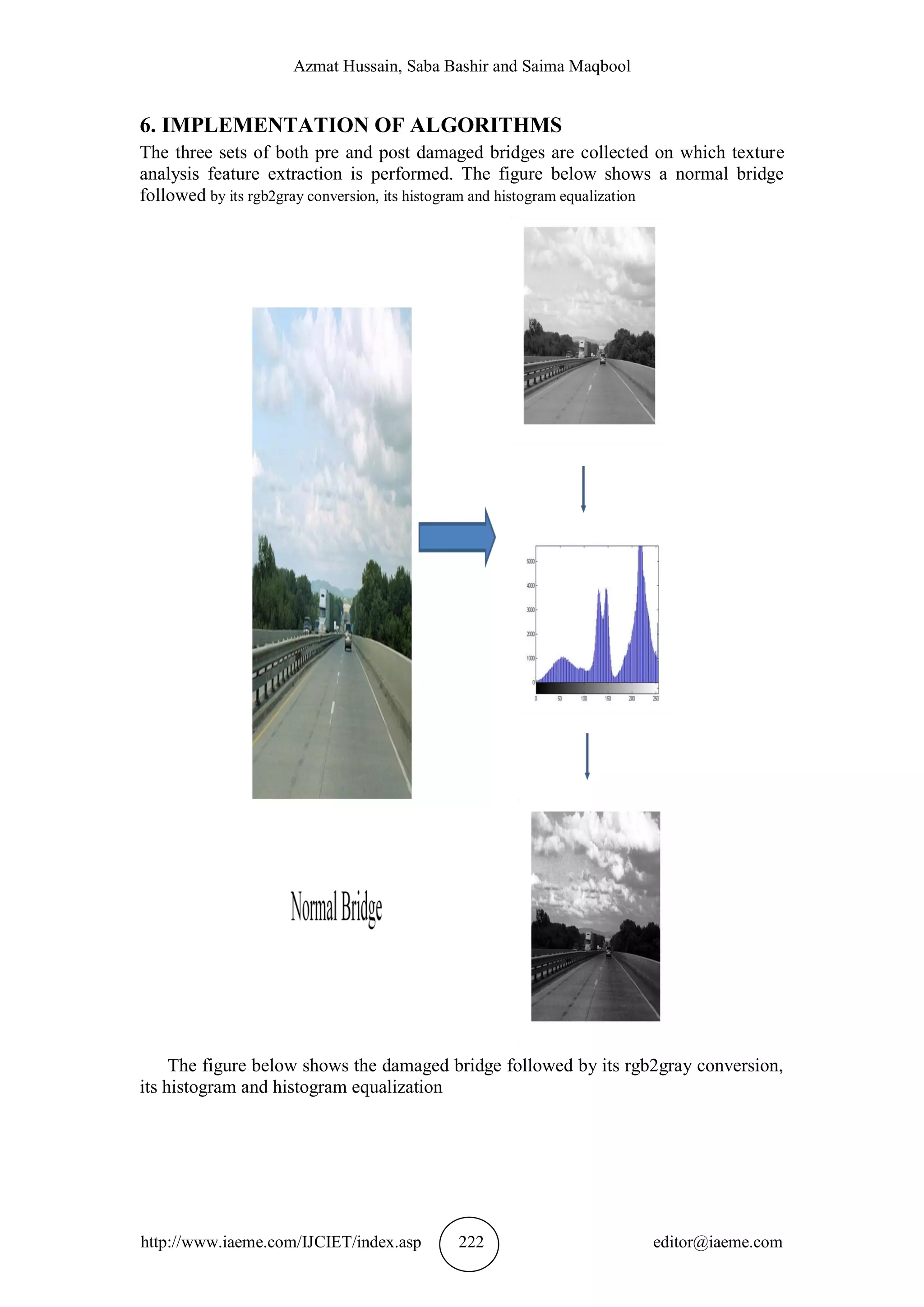 DAMAGE DETECTION IN BRIDGES USING IMAGE PROCESSING | PDF