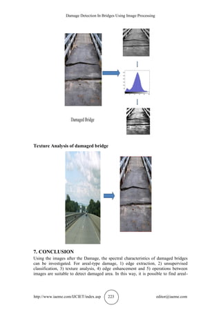 DAMAGE DETECTION IN BRIDGES USING IMAGE PROCESSING | PDF