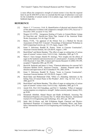 AN EXPERIMENTAL INVESTIGATION ON MECHANICAL PROPERTIES OF MORTAR WITH ...