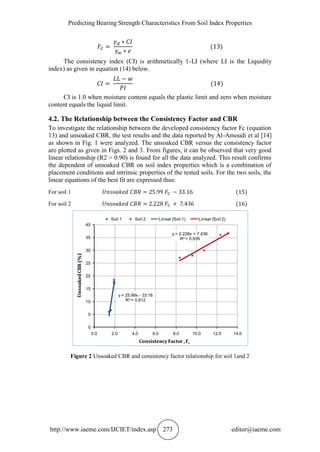 PREDICTING BEARING STRENGTH CHARACTERISTICS FROM SOIL INDEX PROPERTIES | PDF | Civil Engineering ...