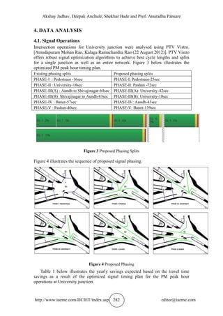 OPTIMIZED SOLUTIONS FOR RESOLVING TRAFFIC CONGESTION AT UNIVERSITY CIRCLE | PDF