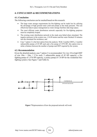 EXPLORING OPTIONS IN THE DESIGN OF A WATER DISTRIBUTION NETWORK FOR ...