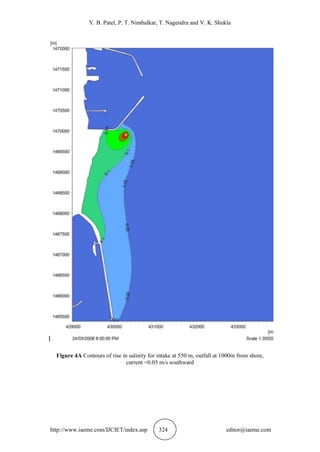 NUMERICAL MODELLING OF BRINE DISPERSION IN SHALLOW COASTAL WATERS | PDF