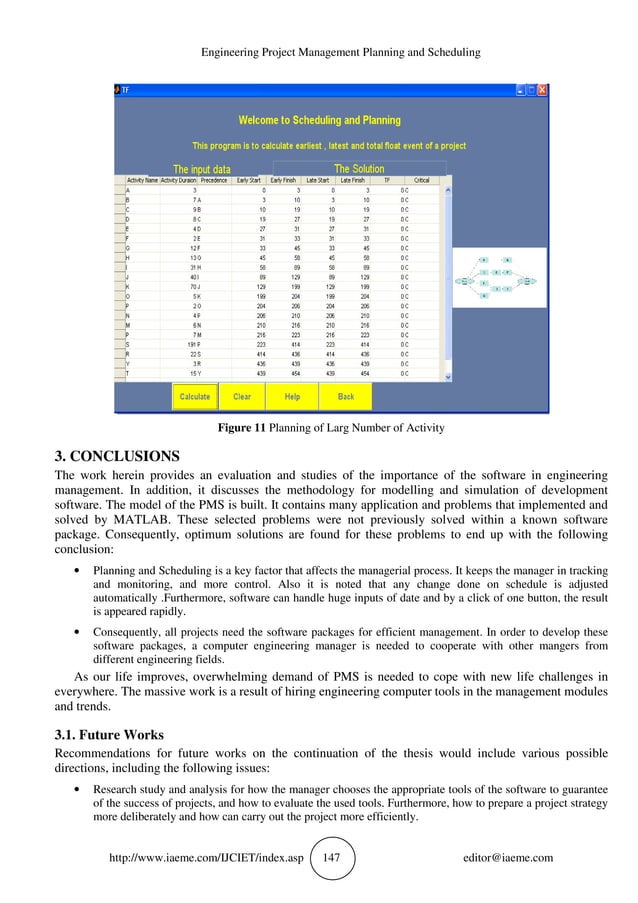 ENGINEERING PROJECT MANAGEMENT PLANNING AND SCHEDULING | PDF