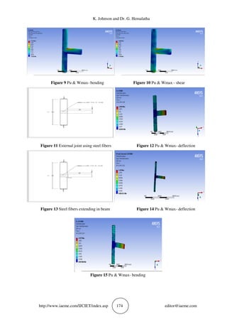 ANALYSIS AND EXPERIMENTAL STUDY ON STRENGTH AND BEHAVIOUR OF EXTERIOR ...