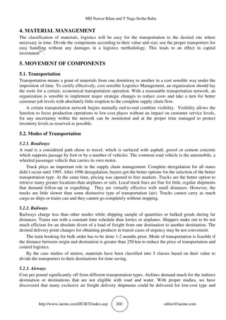 LOGISTICS CONTROL OVER MATERIALS OF METRO RAIL | PDF