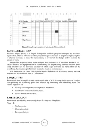 OPTIMAL PLANNING AND SCHEDULING OF HIGH RISE BUILDINGS | PDF
