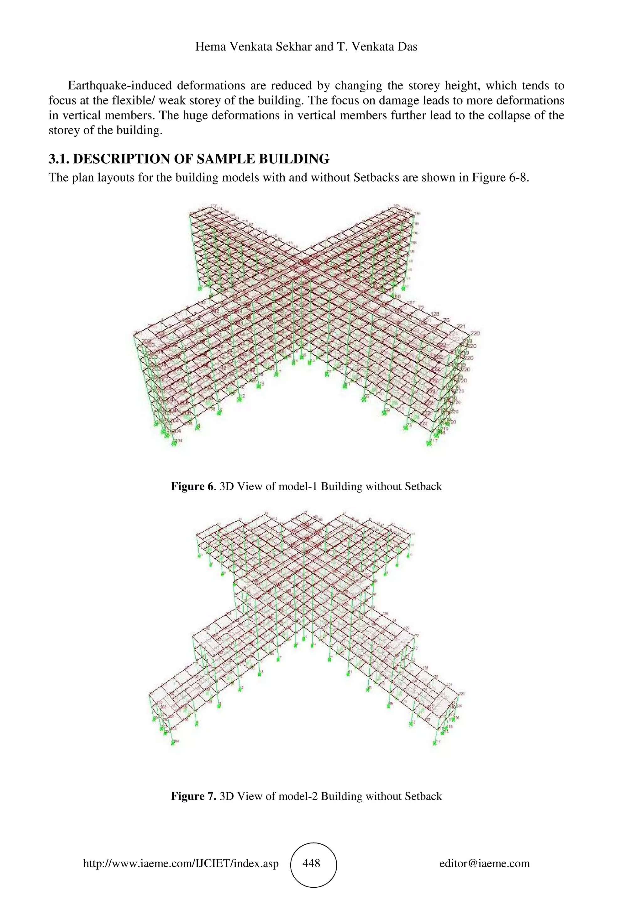 ANALYSING THE SEISMIC BEHAVIOUR OF SET BACK BUILDING BY USING E-TABS | PDF