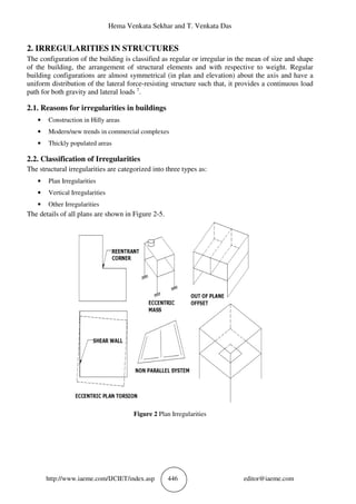 ANALYSING THE SEISMIC BEHAVIOUR OF SET BACK BUILDING BY USING E-TABS | PDF