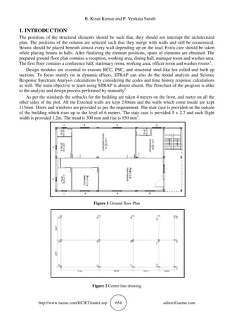 DYNAMIC ANALYSIS DESIGN AND DETAILING OF OFFICE BUILDING BY USING STRAP ...