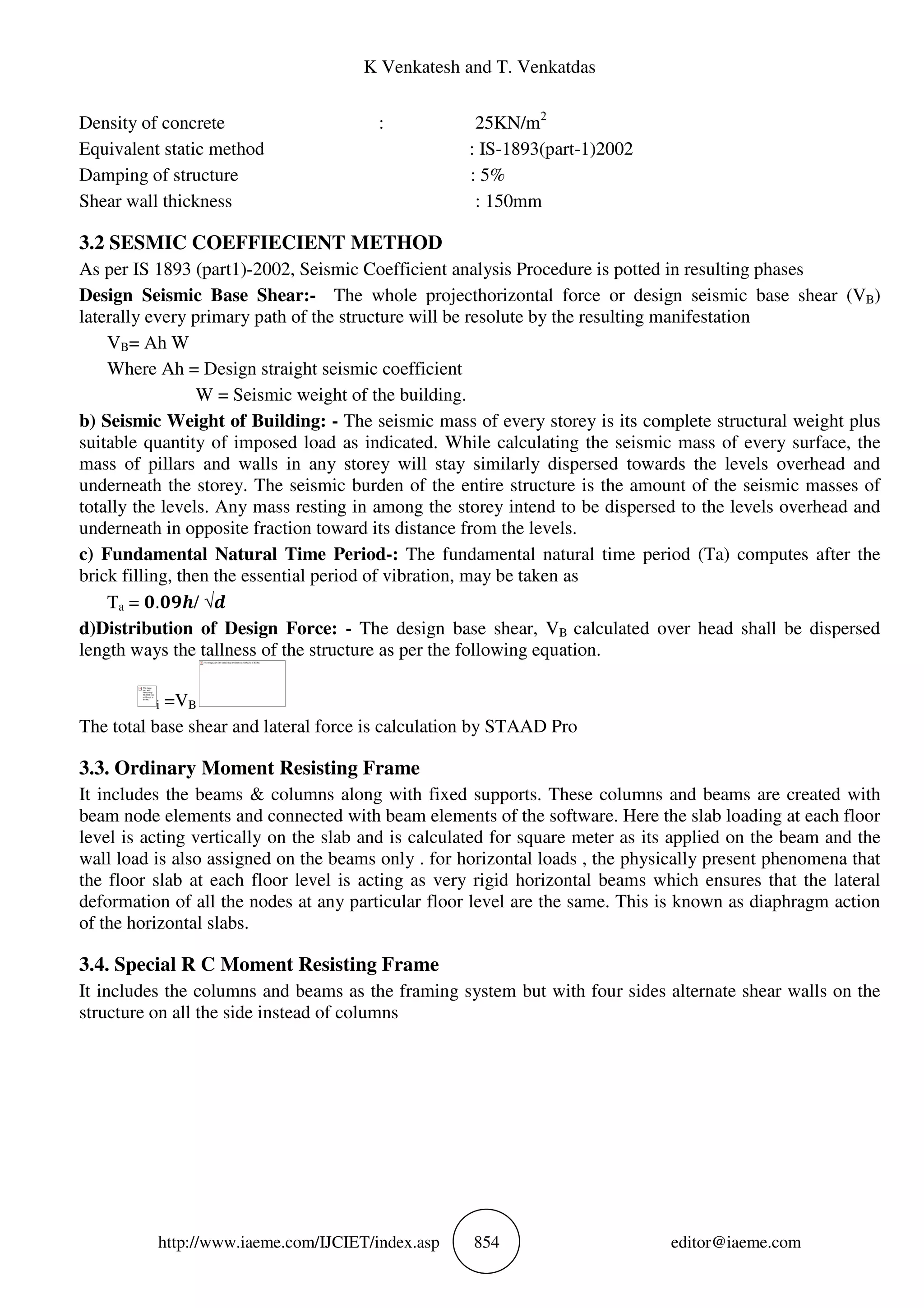 STUDY ON SEISMIC EFFECT OF HIGH RISE BUILDING SHEAR WALL/WALL WITHOUT ...