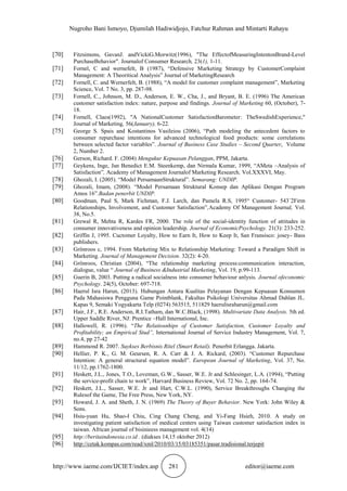 FACTORS AFFECTING THE SERVICES QUALITY AND REPURCHASE INTENTION | PDF