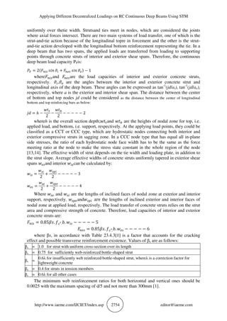 APPLYING DIFFERENT DECENTRALIZED LOADINGS ON RC CONTINUOUS DEEP BEAMS ...