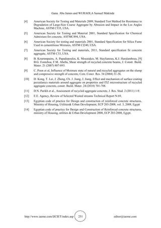 RECYCLING SOLID CONCRETE WASTE | PDF