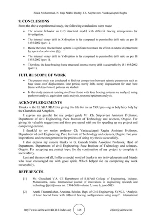 ANALYSIS OF STEEL FRAMES WITH BRACINGS FOR SEISMIC LOADS | PDF