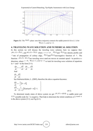 EXPONENTIAL OF LATERAL BRANCHING, TIP-HYPHA ANASTOMOSIS WITH LOSS ENERGY | PDF | Chemistry | Science