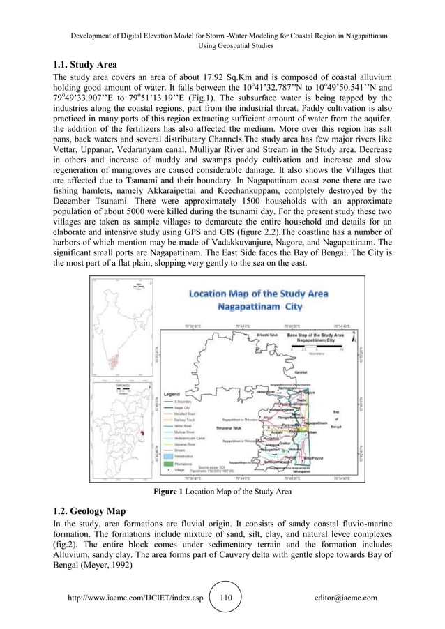 DEVELOPMENT OF DIGITAL ELEVATION MODEL FOR STORM -WATER MODELING FOR ...