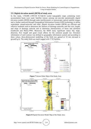 DEVELOPMENT OF DIGITAL ELEVATION MODEL FOR STORM -WATER MODELING FOR COASTAL REGION IN ...