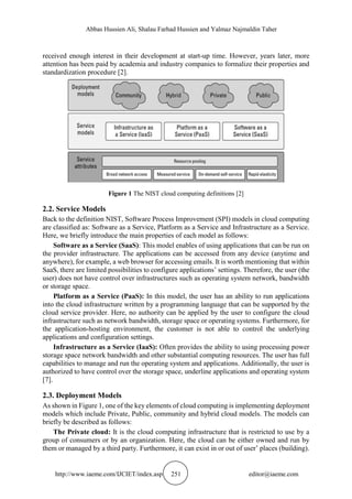 EXPLORATION OF INSTITUTIONAL CHALLENGES FOR ADOPTING CLOUD COMPUTING IN E-LEARNING SYSTEMS | PDF