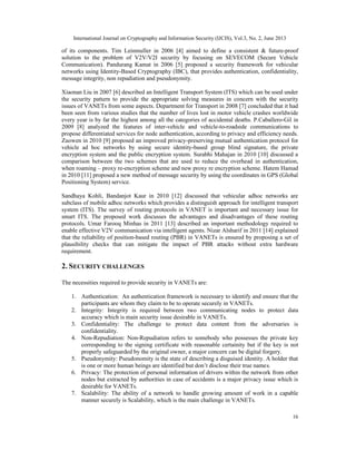 An Encryption Algorithm To Evaluate Performance Of V2v Communication In Vanet | PDF