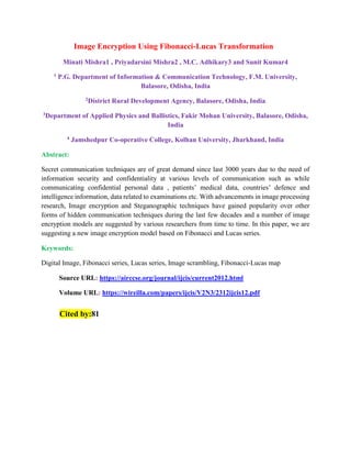 April 2026: Top 10 Cited Articles in Cryptography and Information ...