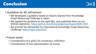 Contextualized Scene Knowledge Graphs for XAI Benchmarking | PPT
