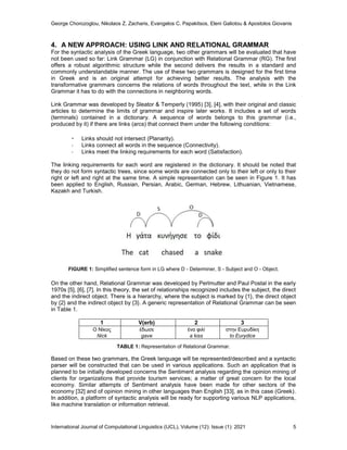 Review of Parsing in Modern Greek - A New Approach | PDF