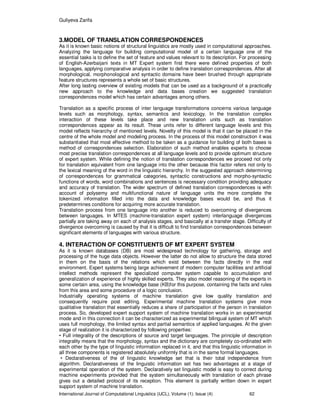 Building of Database for English-Azerbaijani Machine Translation Expert System | PDF | Databases ...