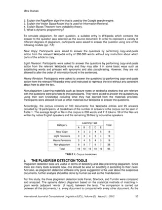 Comparing Three Plagiarism Tools (Ferret, Sherlock, and Turnitin) | PDF | Web Development | Internet
