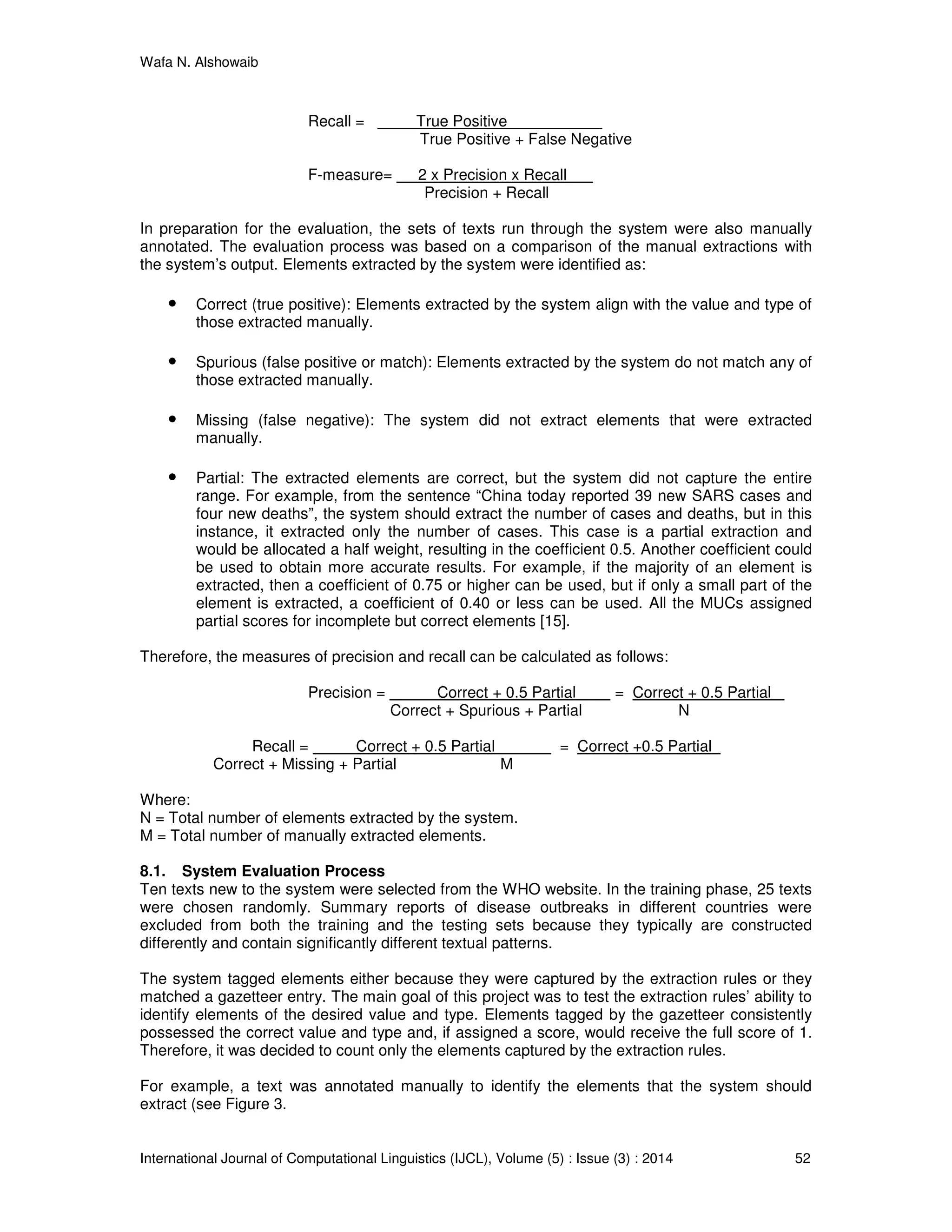 Rule Based Information Extraction From Disease Outbreak Reports Pdf Databases Computer