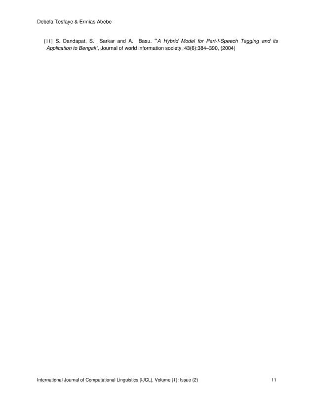 Designing a Rule Based Stemmer for Afaan Oromo Text | PDF