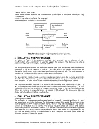 Setswana Verb Analyzer and Generator | PDF