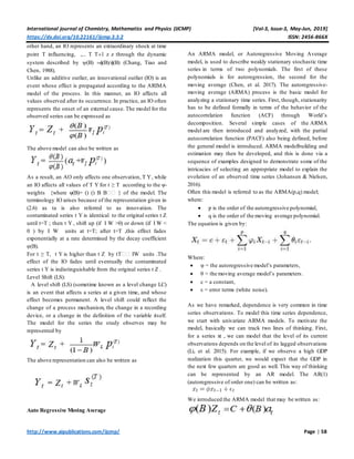 A Method for Detection of Outliers in Time Series Data | PDF