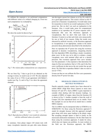 The role of strain rate in the dynamic response of materials | PDF