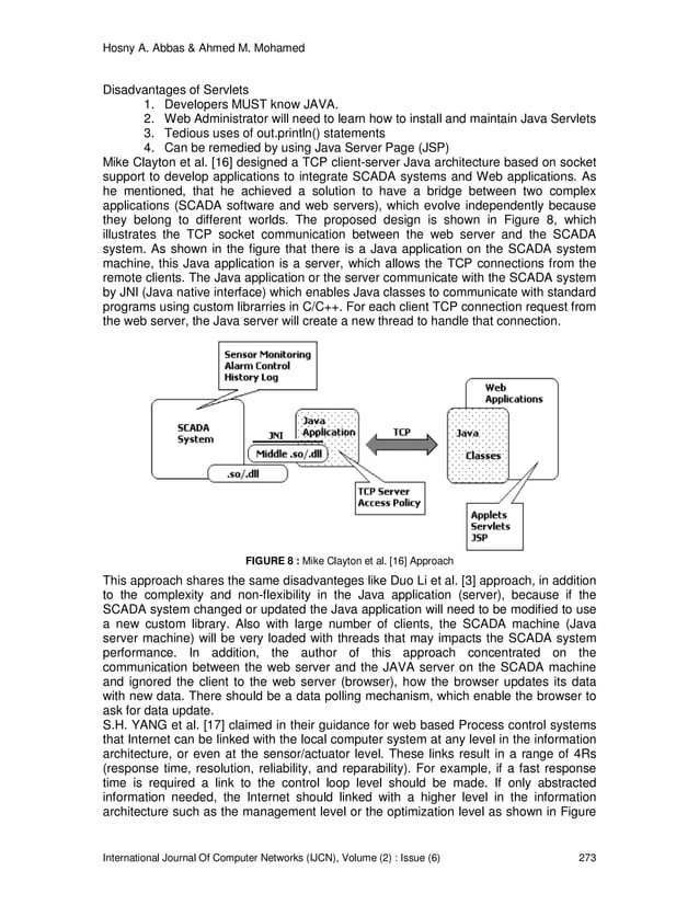 Review on the Design of Web Based SCADA Systems Based on OPC DA Protocol | PDF