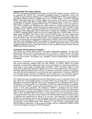 RRSTP: A Spanning Tree Protocol for Obviating Count-to-Infinity from Switched Ethernet Networks ...