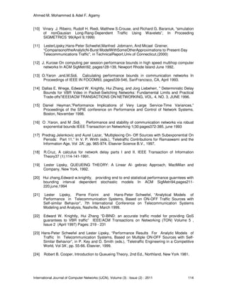 A Survey on the Common Network Traffic Sources Models | PDF