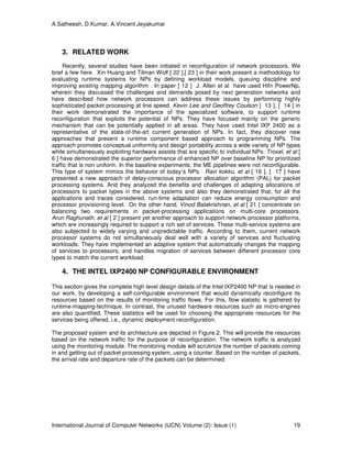 Run-Time Adaptive Processor Allocation of Self-Configurable Intel IXP2400 Network Processor | PDF